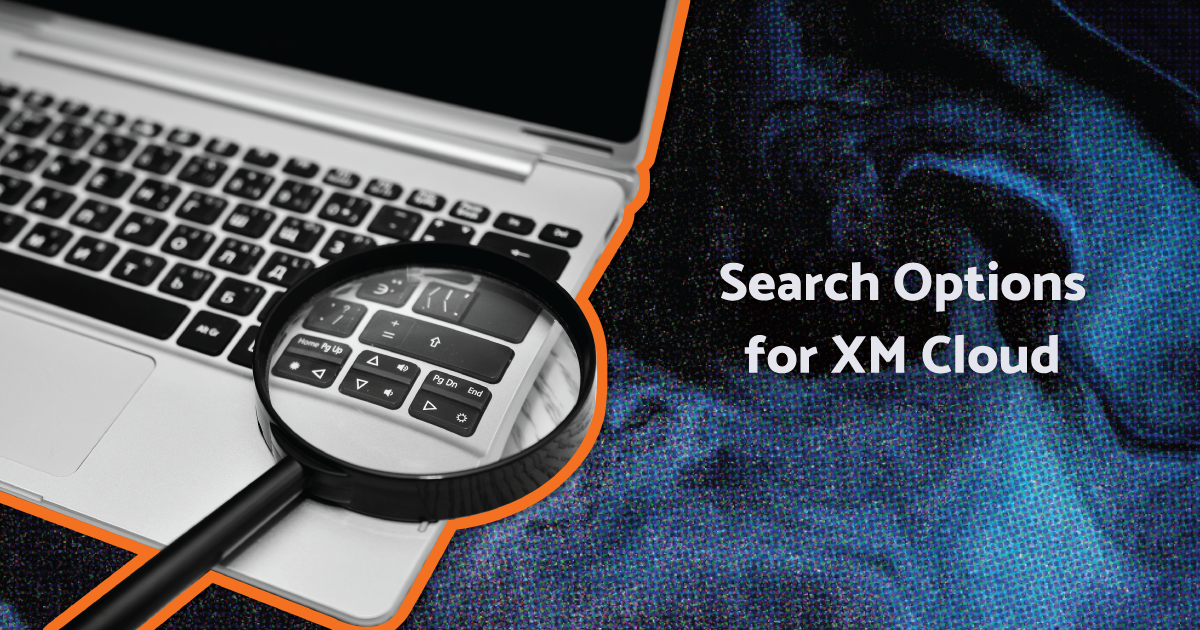Search Options For XM Cloud